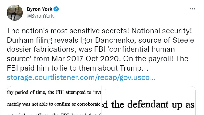 Treason? FBI paid Russian informant to lie to them about Trump ...